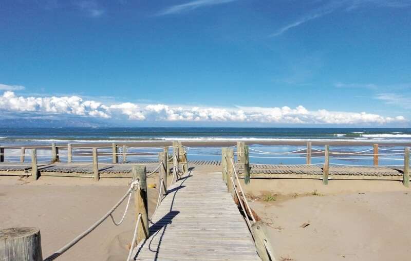 La plage de Riumar