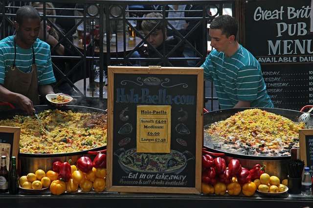 Manger à Covent Garden