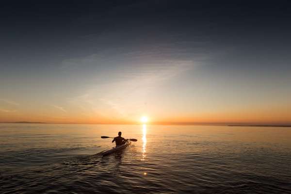 Kayak en mer lloret