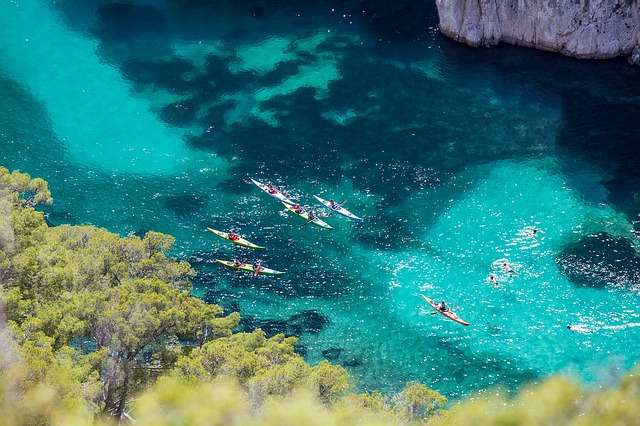 kayak a cassis