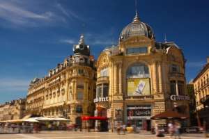 place de la comédie à montpellier