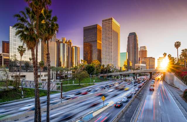 Buildings Downtown LA