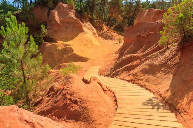 Sentier ocres de Roussillon