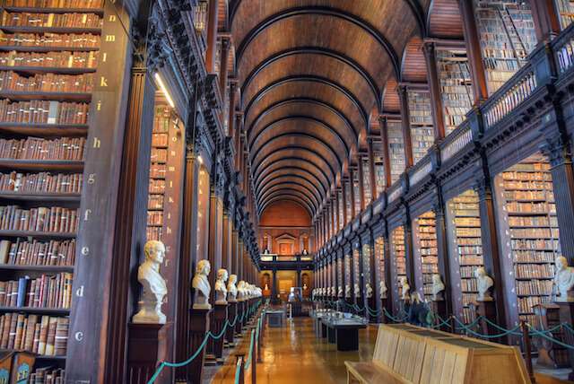 Trinity Collège (Old Library intérieur)