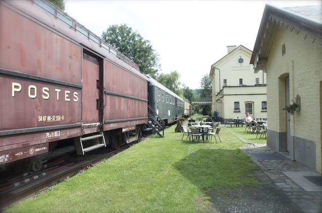 Wagons hôtel 2ème guerre mondiale gare