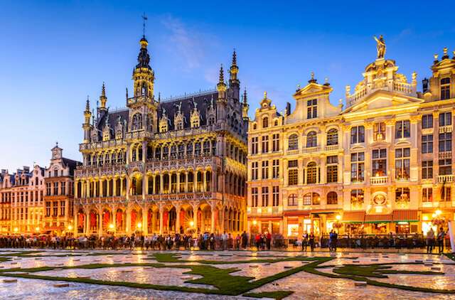 Grande Place nuit Bruxelles