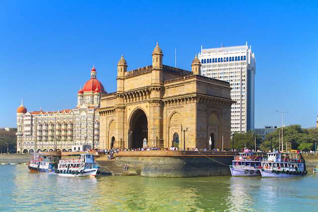 Monuments quartier Colaba Mumbai