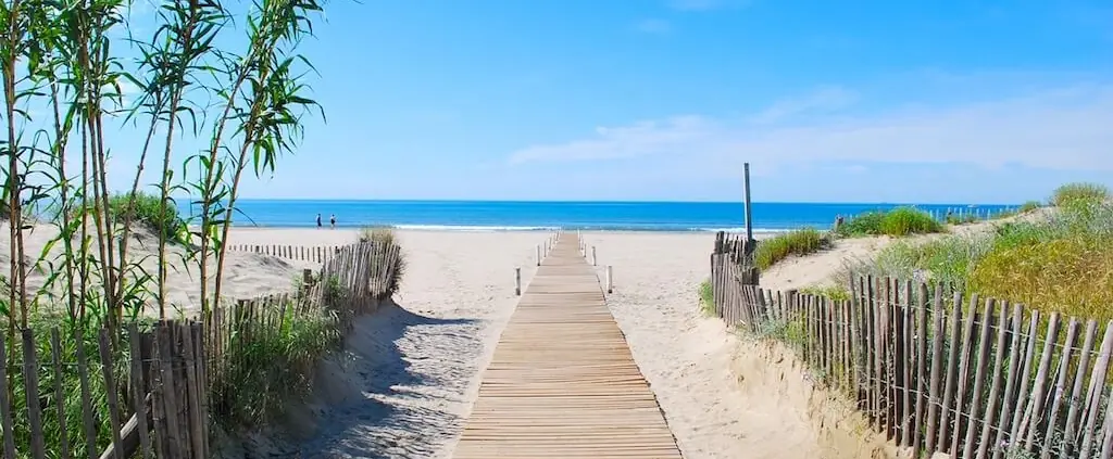 Plage près de Montpellier, Hérault