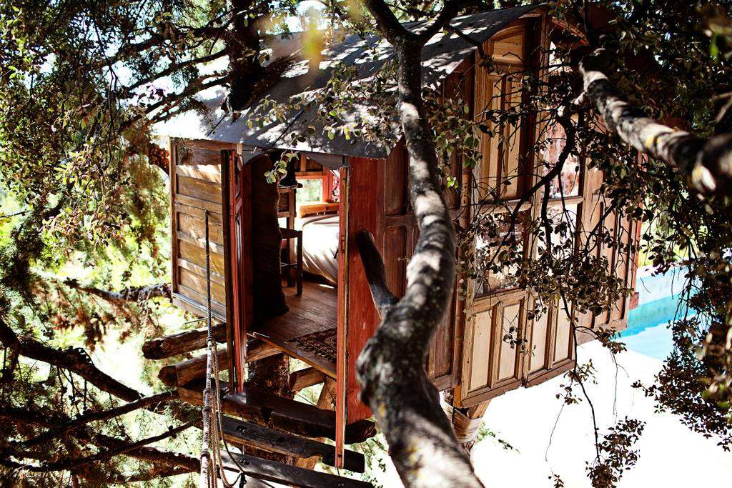 Cabane dans les arbres Andalousie 