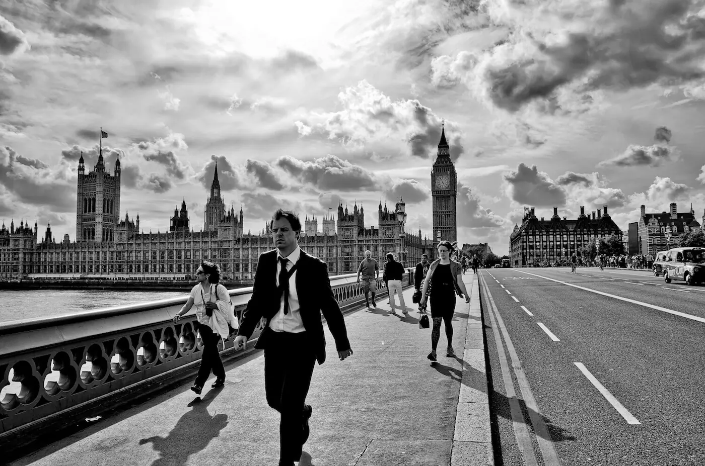 Londres en noir et blanc