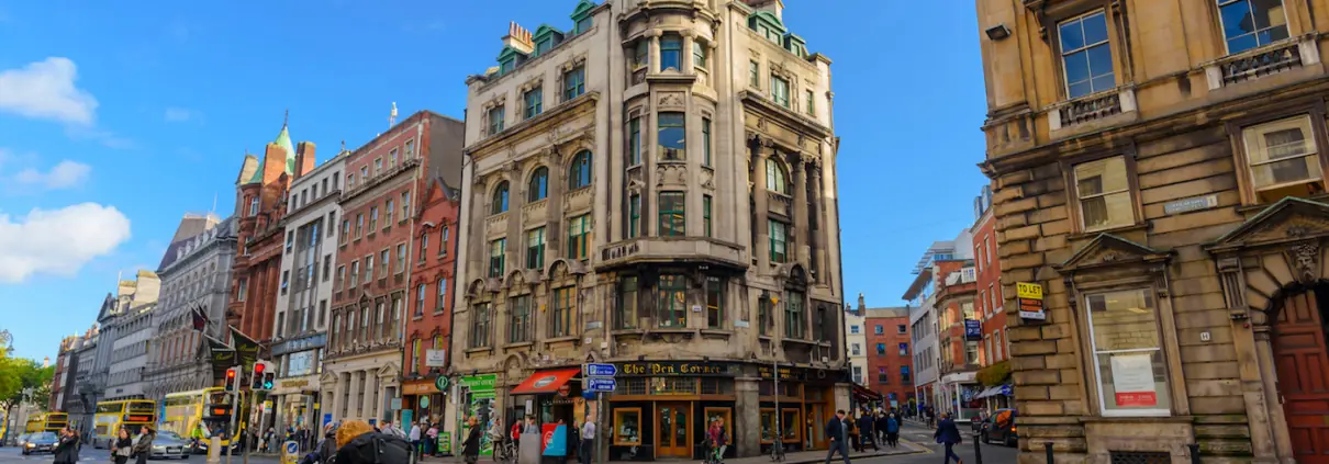 Dublin centre-ville vélo rue