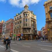 Dublin centre-ville vélo rue