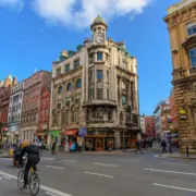 Dublin centre-ville vélo rue