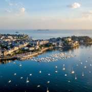 Dinard Bretagne vue aérienne