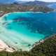 Plage Corse vue aérienne